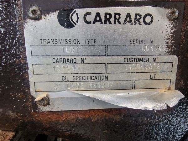 CASE TLB1 Gearbox/Torque Converter - F&J Exports Limited