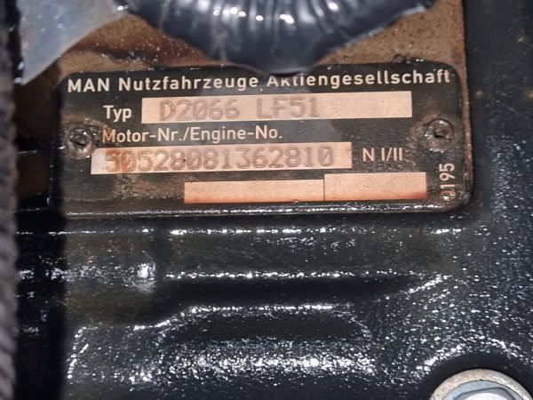 MAN D2066 LF51 Engine (Truck) - F&J Exports Limited