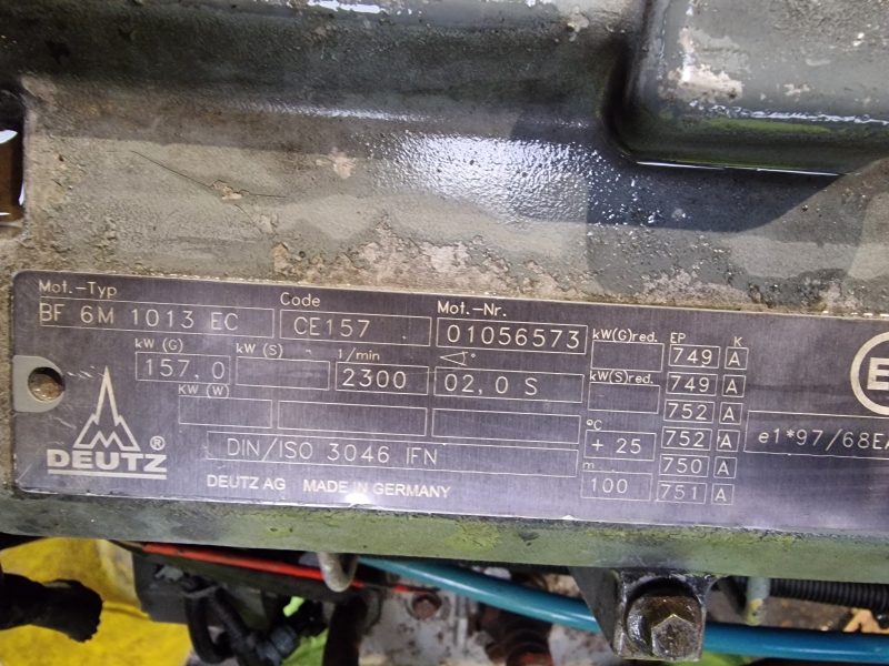 Deutz BF6M1013EC Engine (Industrial) - F&J Exports Limited