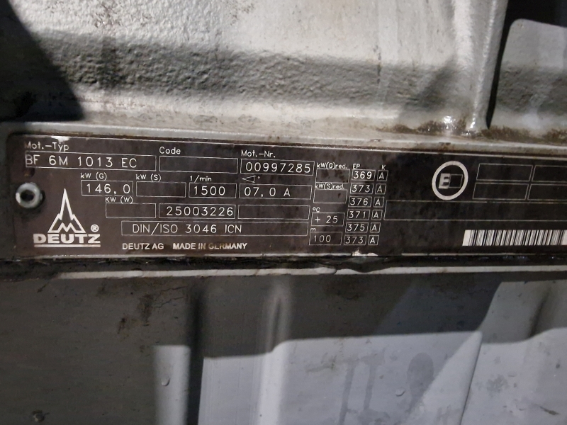 Deutz BF6M1013EC Engine (Industrial) - F&J Exports Limited