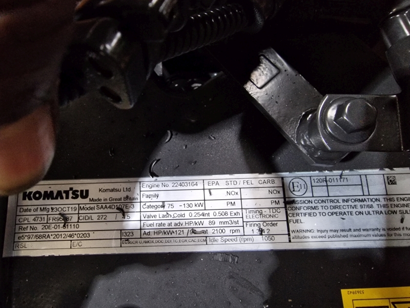 Cummins/Komatsu Engine (Plant) QSB4.5/SAA4D107E-3 (1223300) | P&E