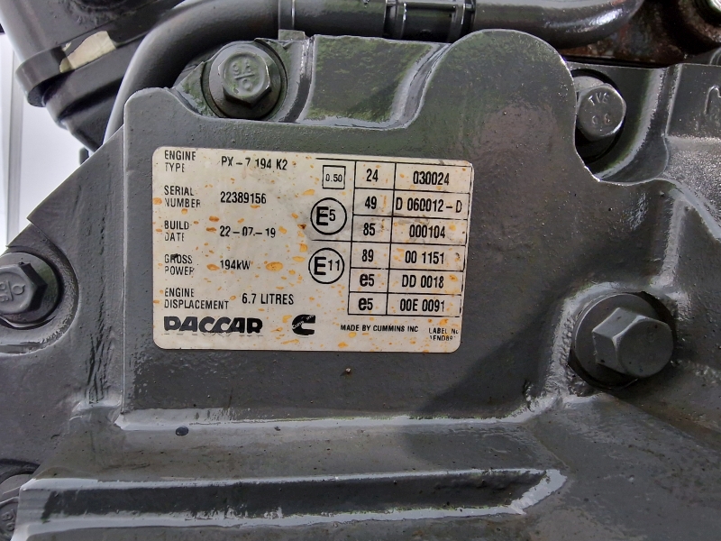 DAF PX-7 194 K2 Engine (Truck) - F&J Exports Limited