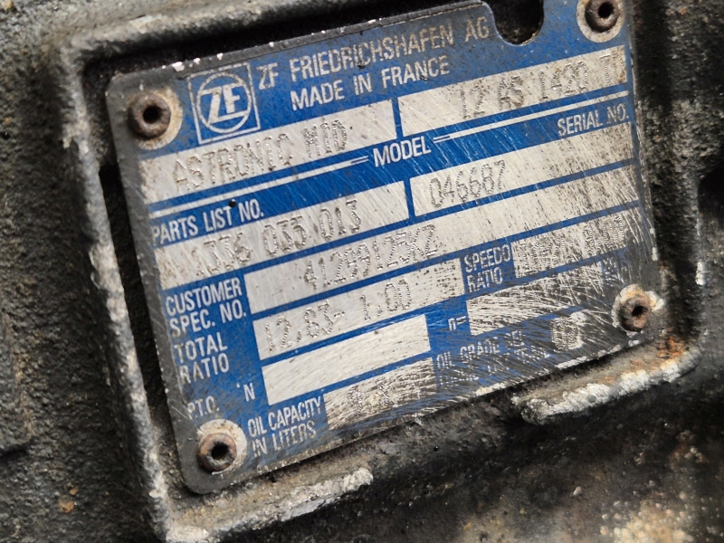 ZF Astronic 12AS1420TD Gearbox - F&J Exports Limited