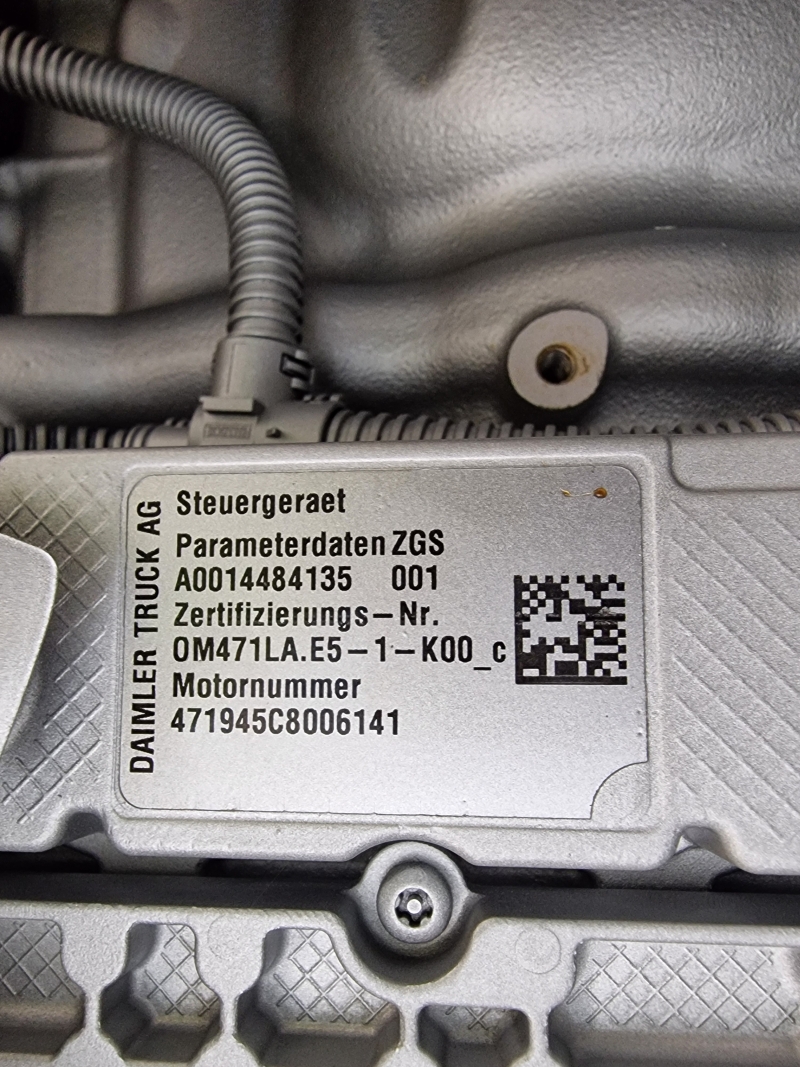 Mercedes Benz BELL B40E B45E OM471LA.E5-1-K00 REMAN Engine (Industrial ...