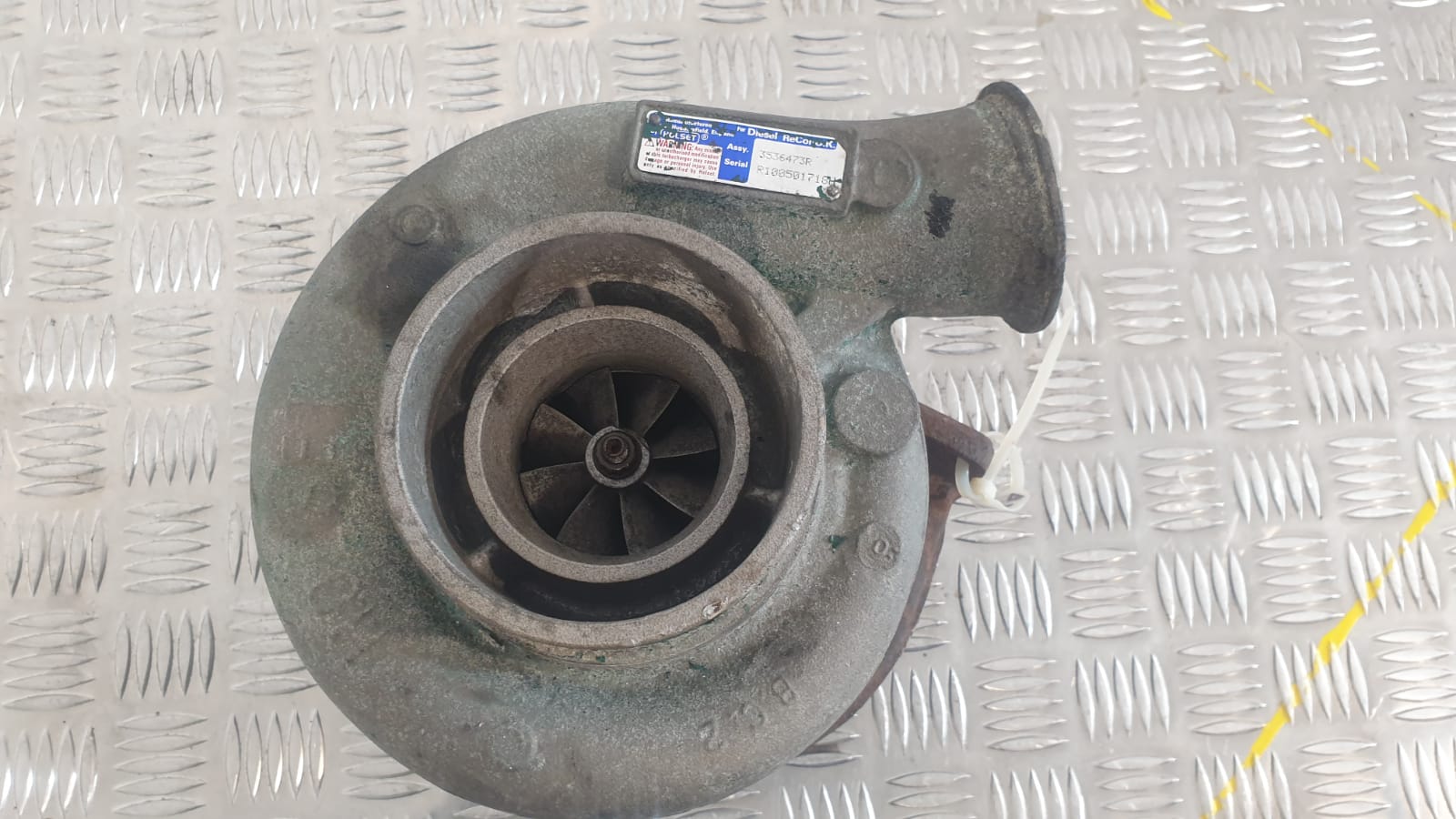 HOLSET CUMMINS KOMATSU HX35 3536473 TURBOCHARGER (GENUINE OEM USED) - F ...
