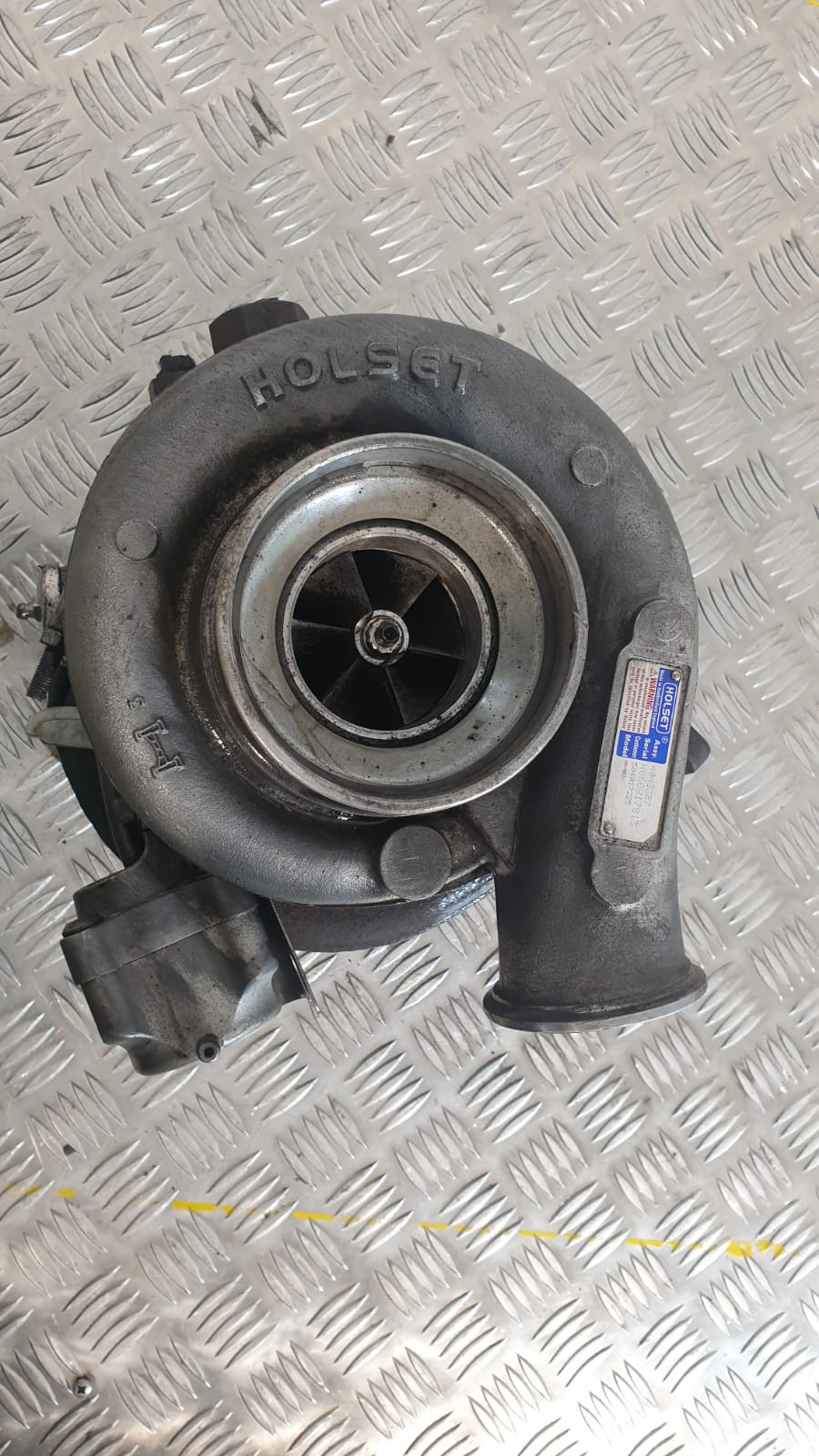 HOLSET IVECO HY40V CURSOR 8 TURBOCHARGER (GENUINE OEM USED) - F&J ...